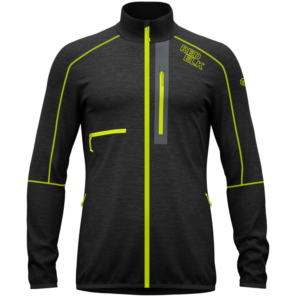 Naim 2 - Men's full zip Bubble Fleece - Redelk